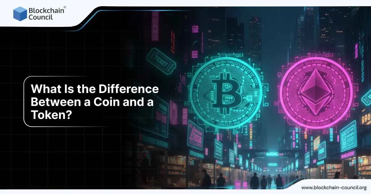Coin vs Token - Blockchain Council