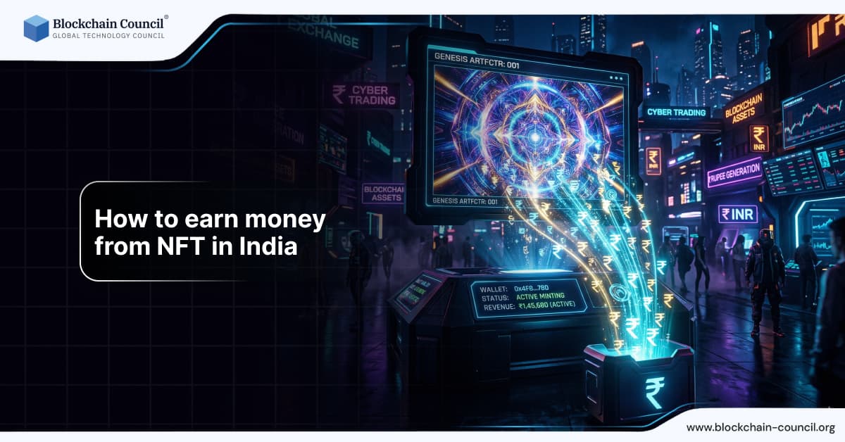 How to earn money from nft in India - Blockchain Council