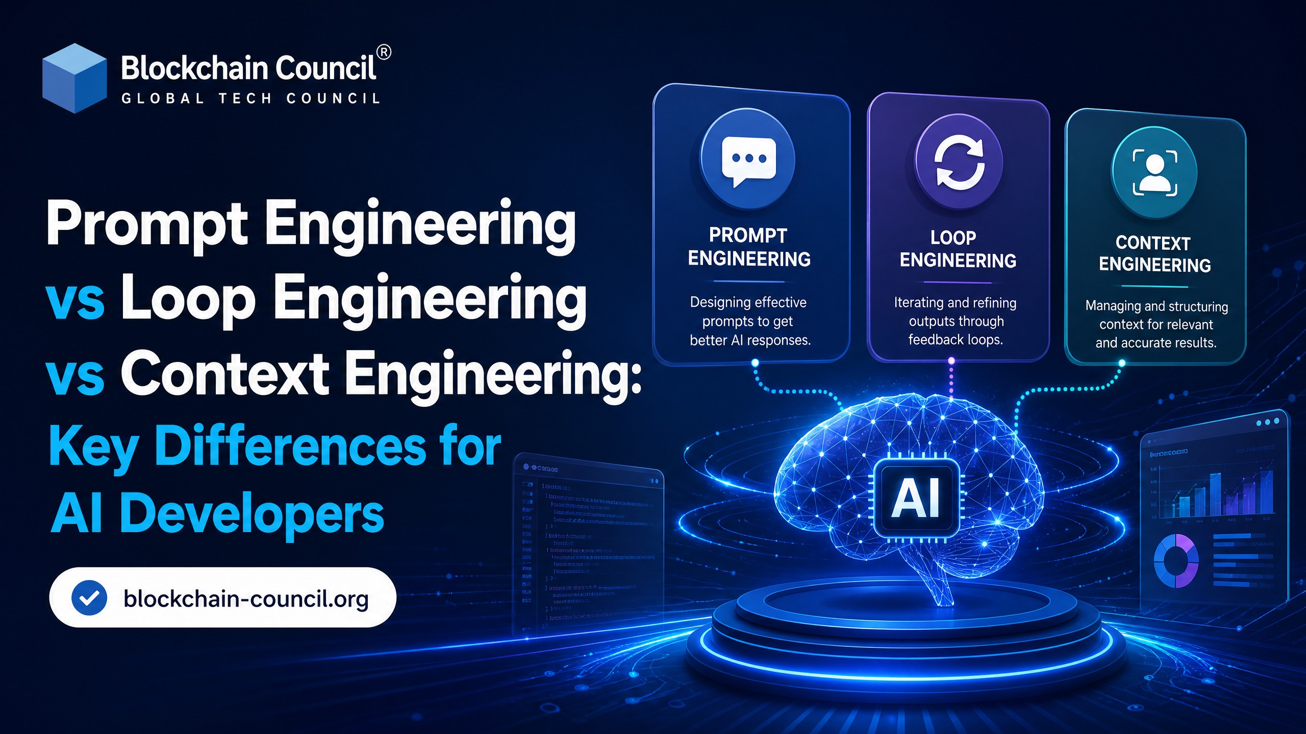 Prompt vs Loop vs Context Engineering - Blockchain Council