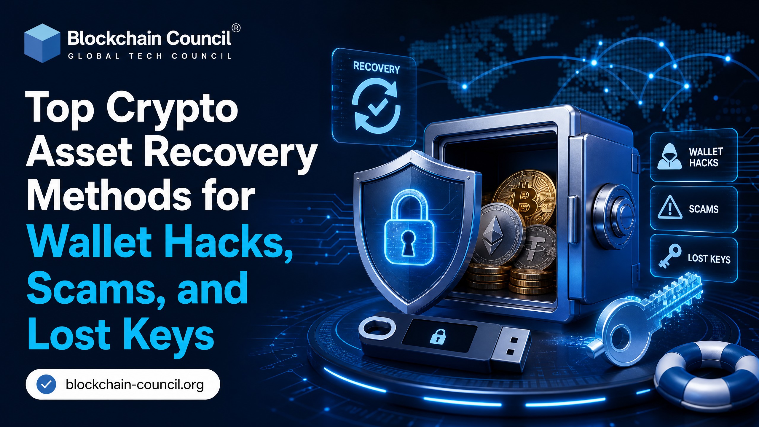 Top Crypto Asset Recovery Methods - Blockchain Council