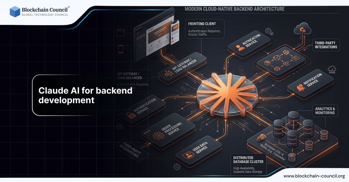 Claude AI for Backend Development - Blockchain Council
