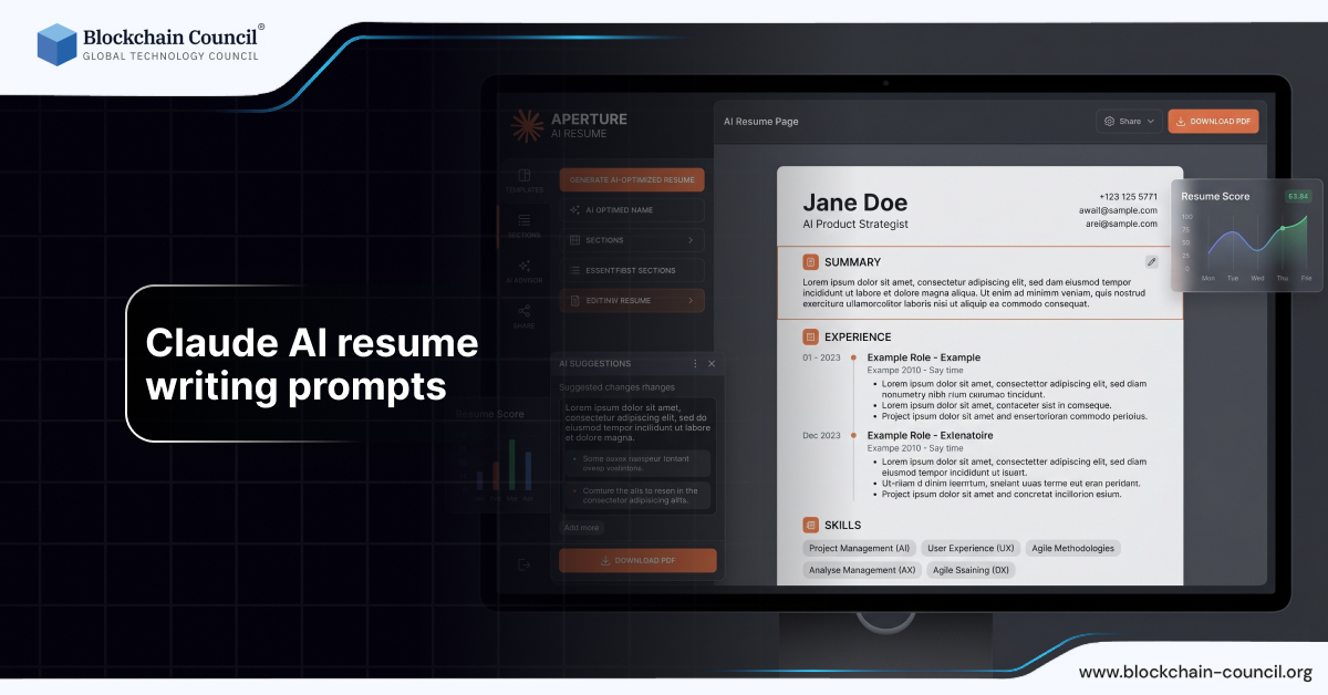 Claude AI Resume Writing Prompts - Blockchain Council