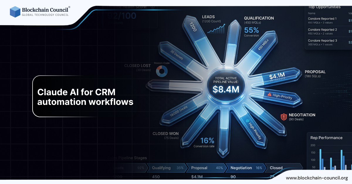 Claude AI for CRM Automation Workflows - Blockchain Council