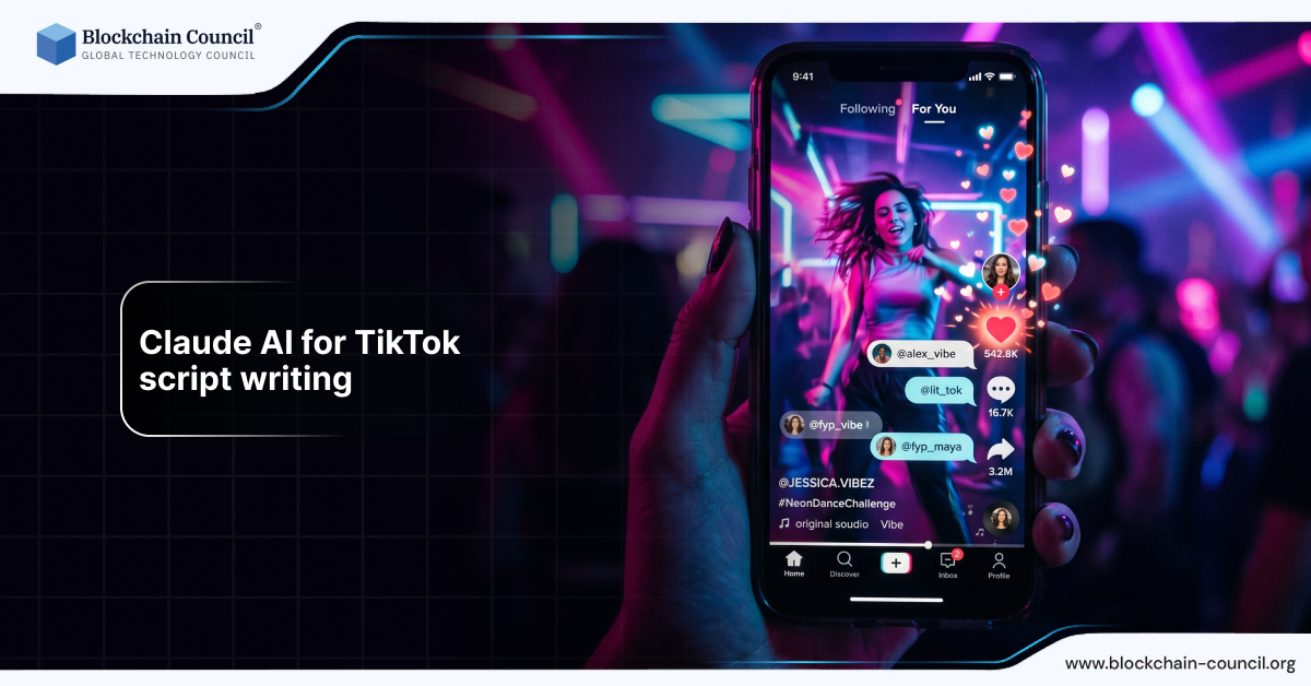 Claude AI for TikTok Script Writing - Blockchain Council